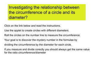 Area of a Circle | PPTX