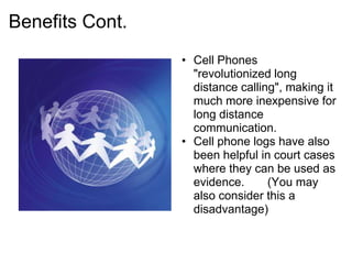 Smartphones and Mobile Phone Technology | PPTX
