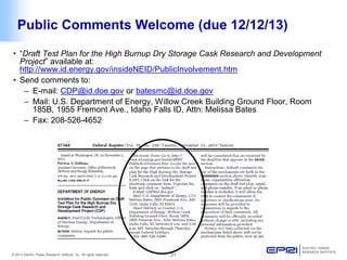 Used fuel andrew sowder - epri | PDF