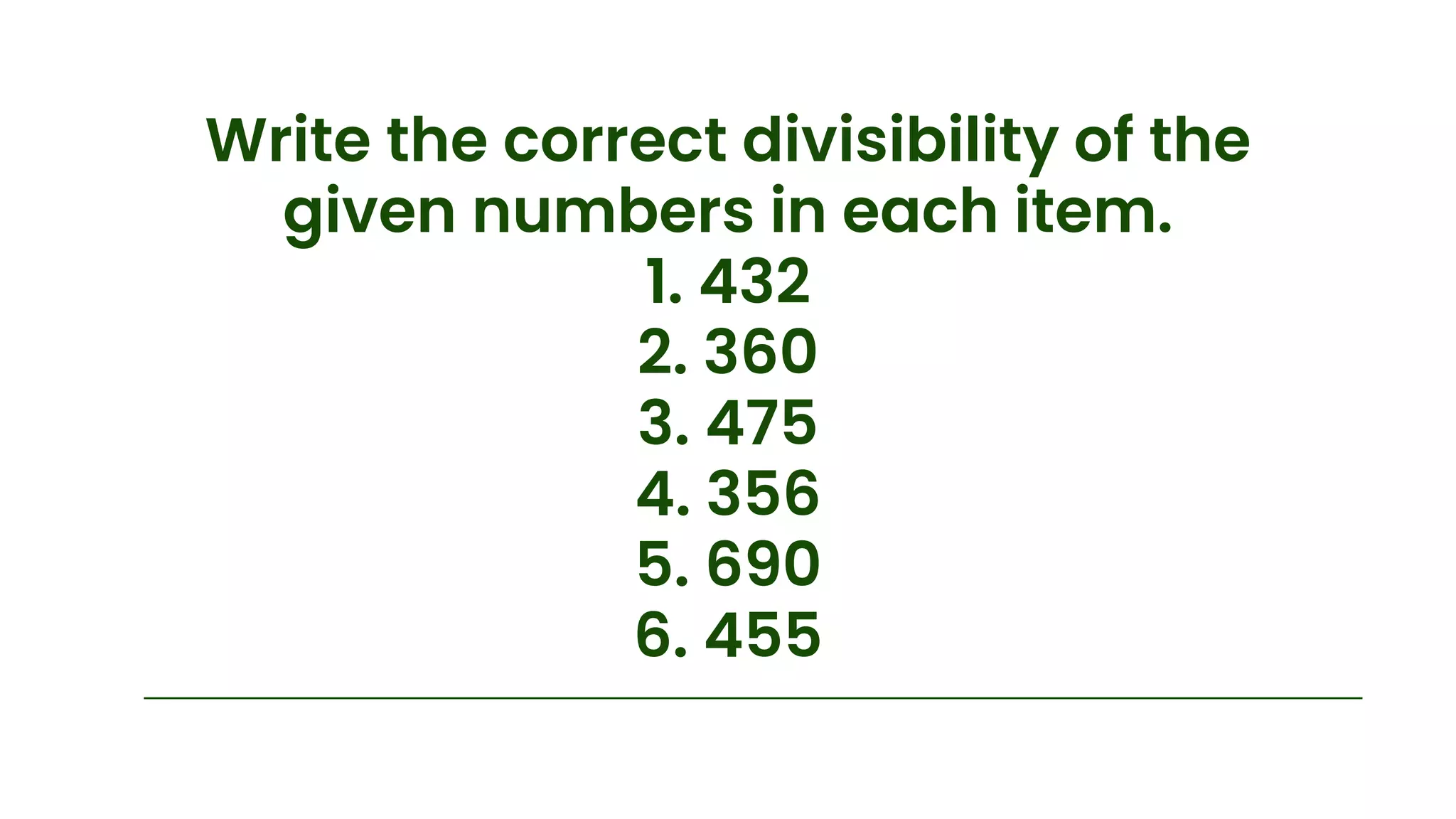 Use divisibility rules for 2, 5, and 10 to find the common factors of numbers.pptx