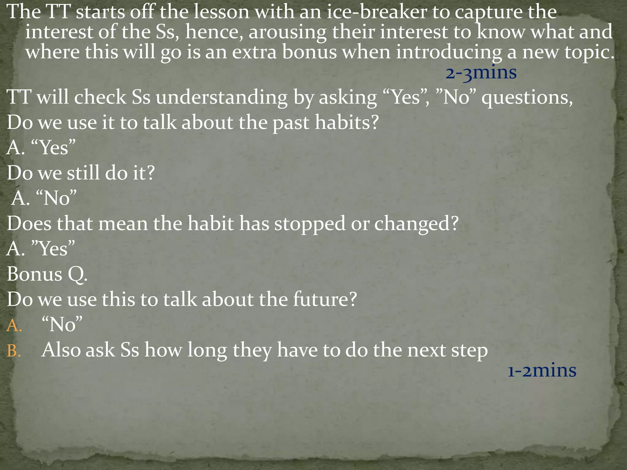 Used to grammar | PPTX