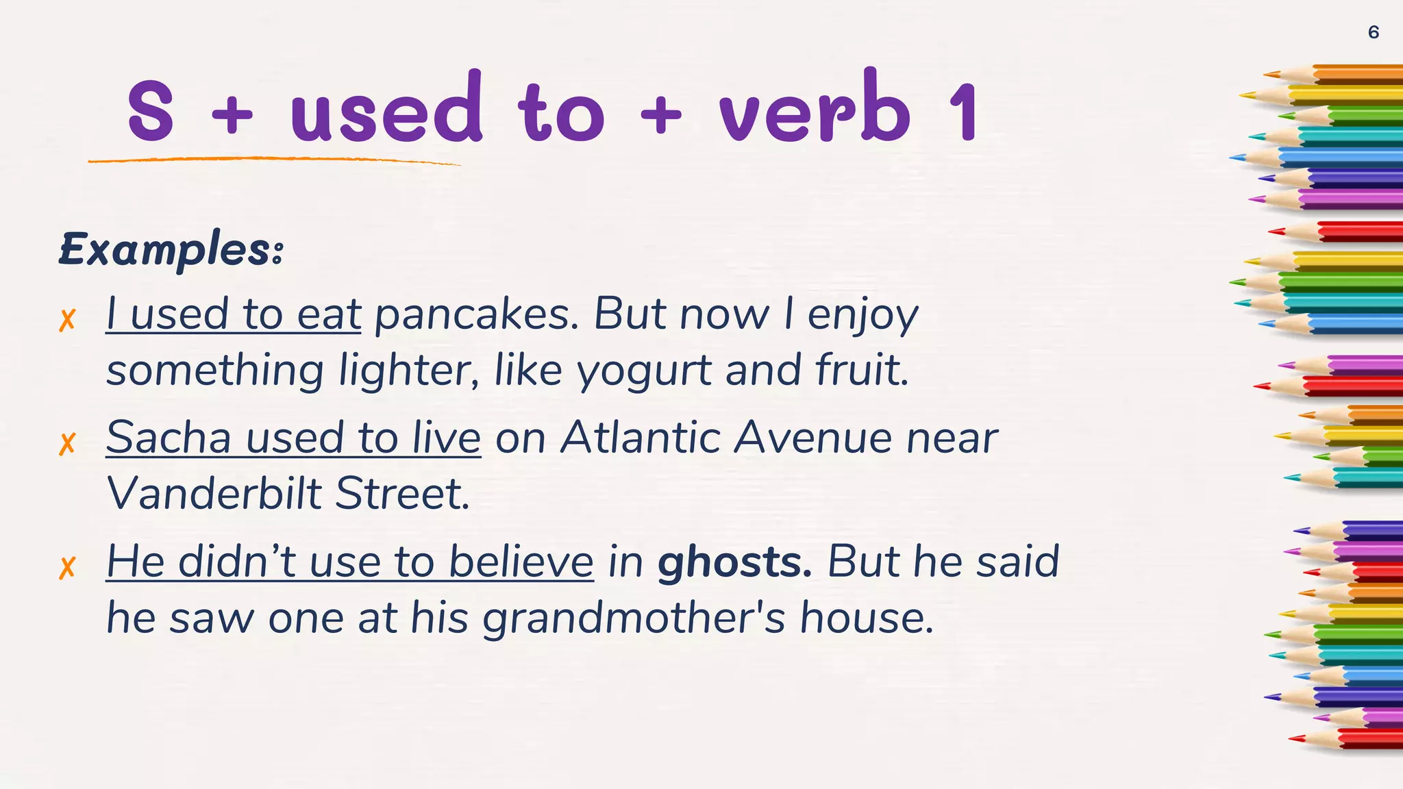 used to, be used to and get used to | PPTX