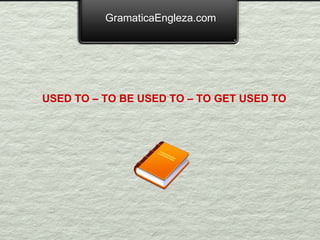 Used to; be (get) used to | PPT
