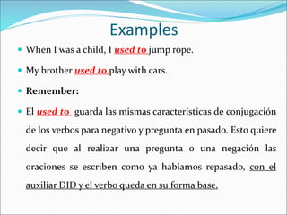 USED TO - THERE WAS WERE.ppt