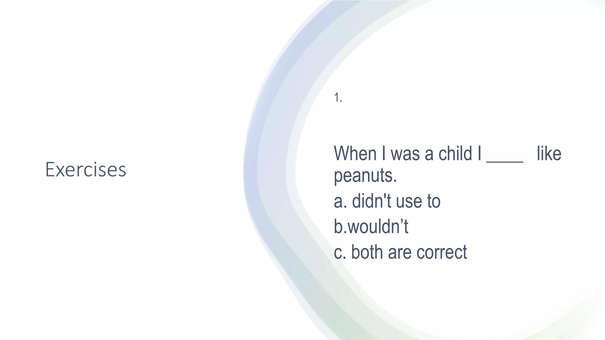 Used to, Would , and Simple past PPT.pptx