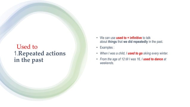 Used to, Would , and Simple past PPT.pptx