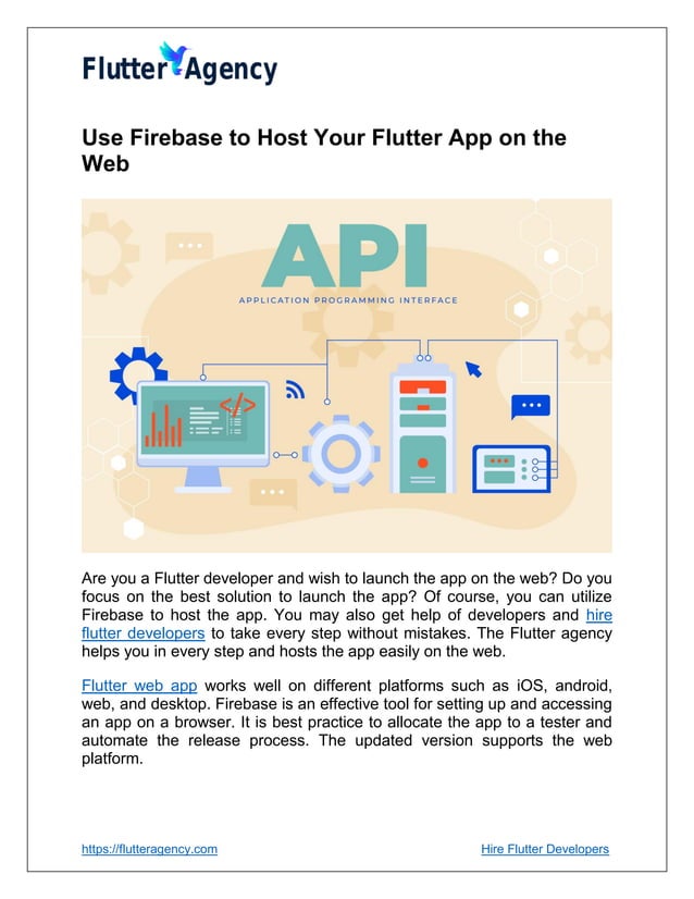 Use Firebase to Host Your Flutter App on the Web | PDF Use Firebase to Host Your Flutter App on the Web | PDF