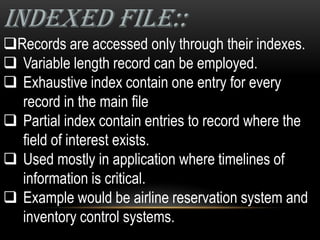 file system in operating system | PPTX