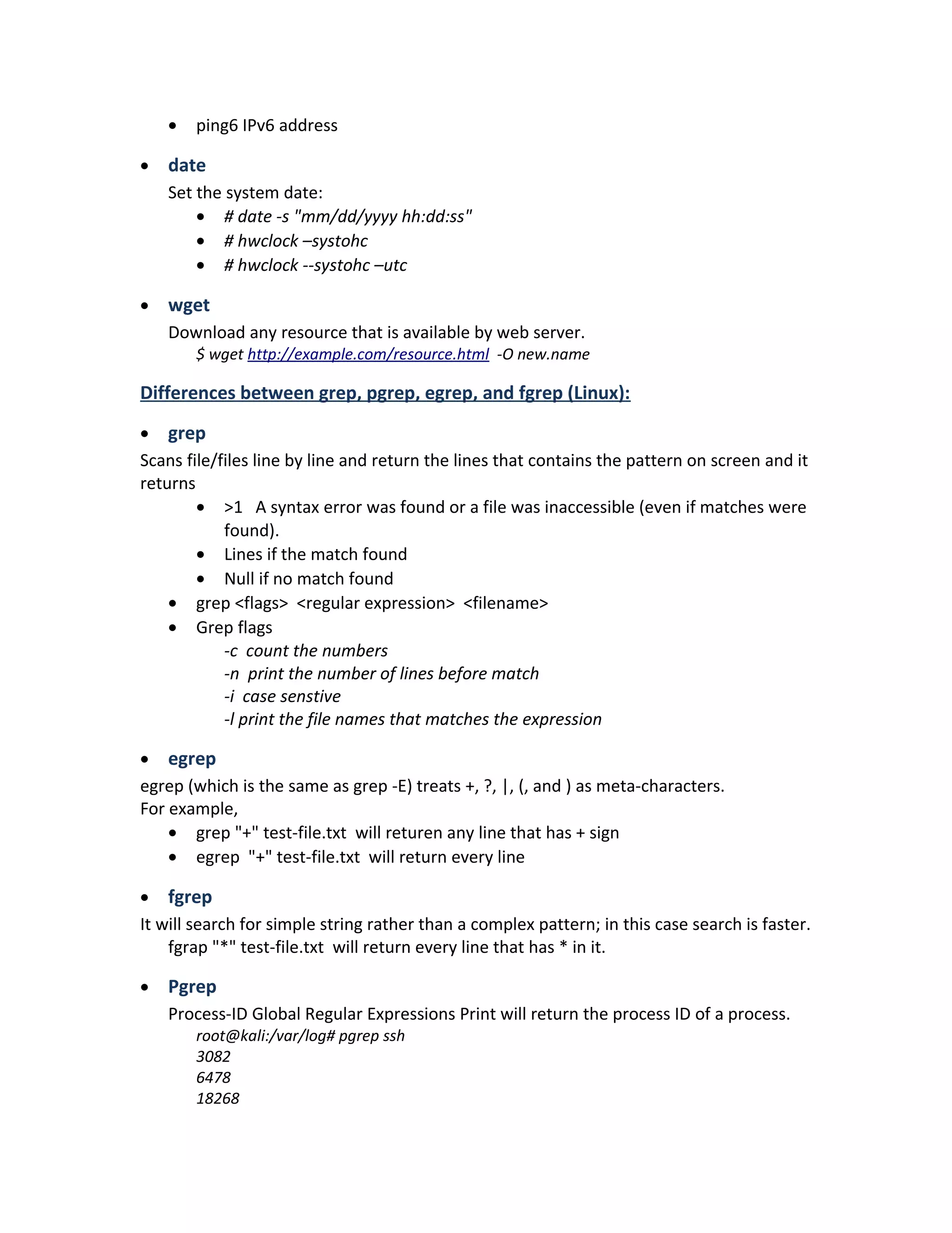 Useful linux-commands | PDF