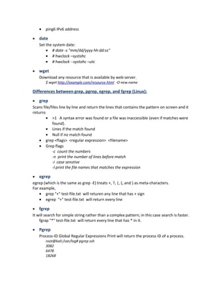 Useful linux-commands | PDF