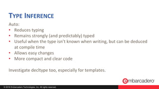 Useful C++ Features You Should be Using | PPT