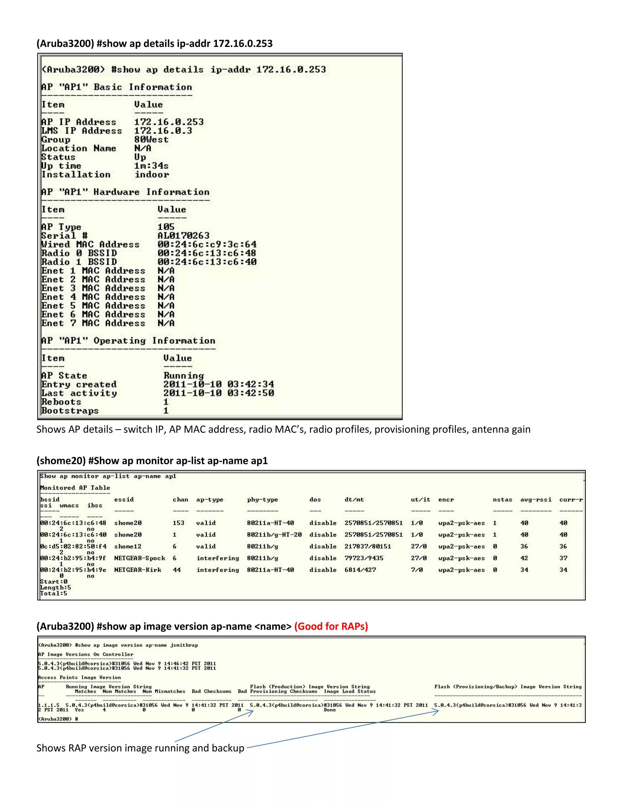 Useful Cli Commands V1 Pdf Computer Networking Computing