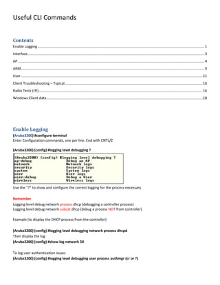 Useful cli commands v1 | PDF
