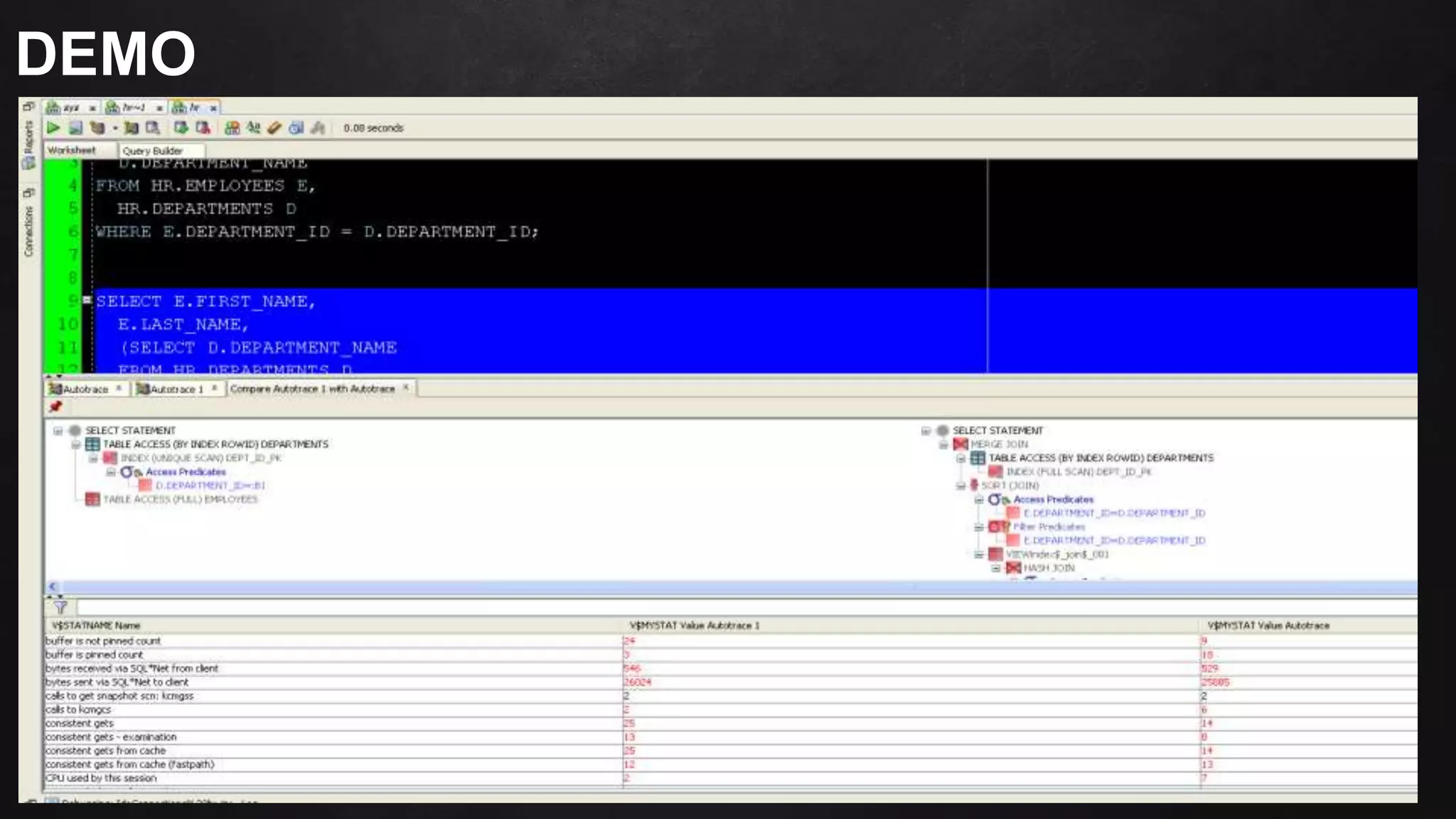 Useful Features Of Oracle Sql Developer Ppt