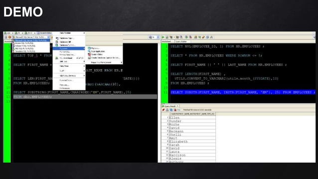 Useful Features of Oracle SQL Developer | PPT