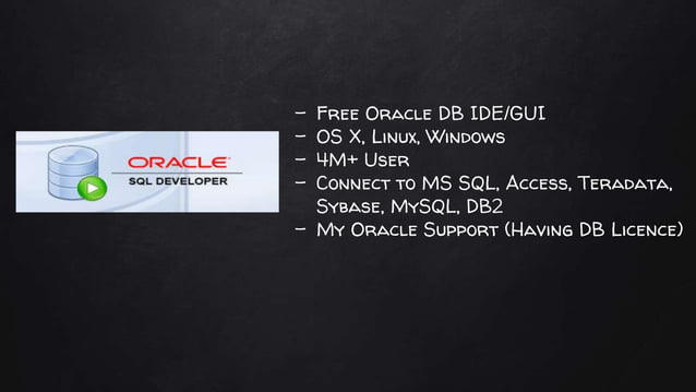 Useful Features of Oracle SQL Developer | PPT