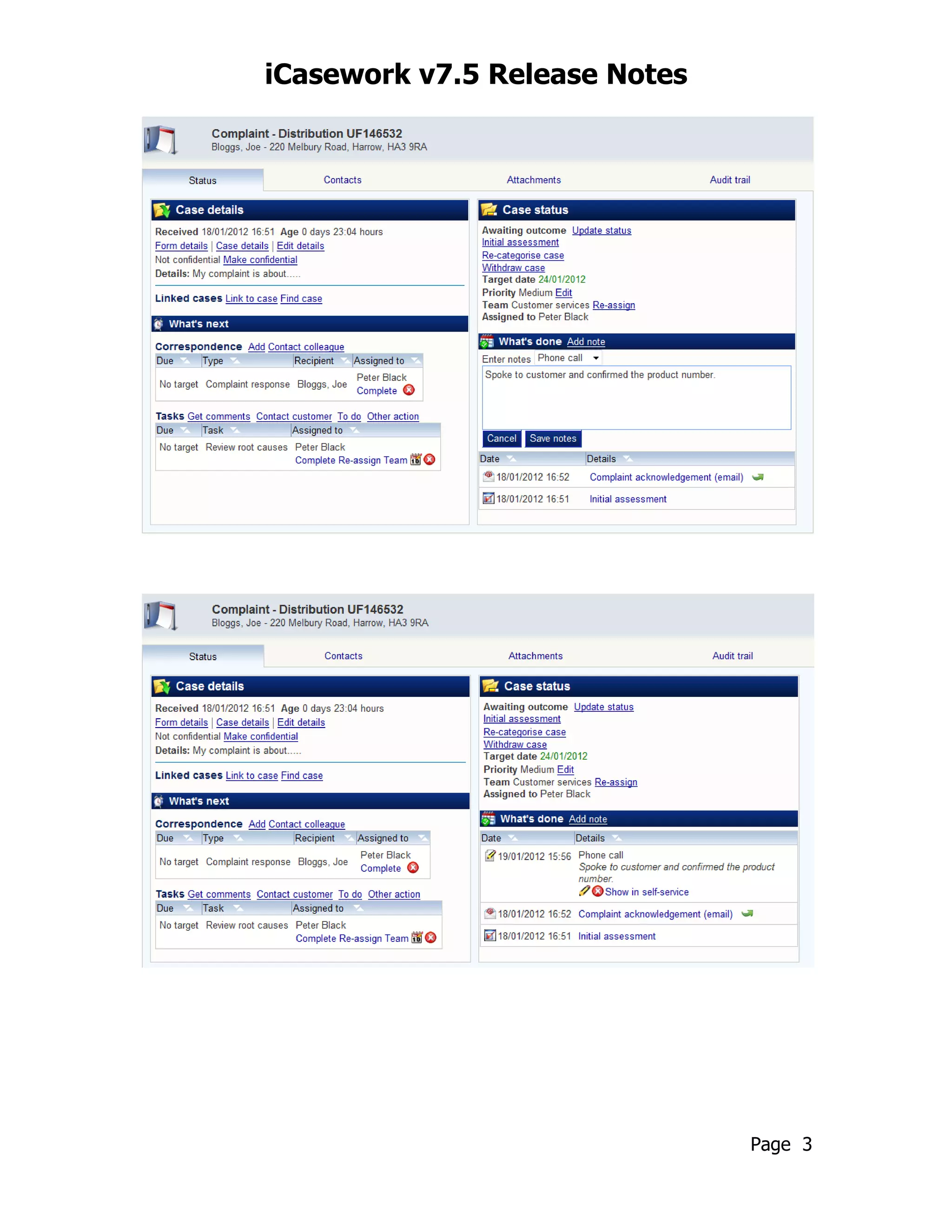 Useful feedback v7.5 release notes | PDF