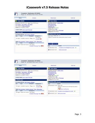 Useful feedback v7.5 release notes | PDF