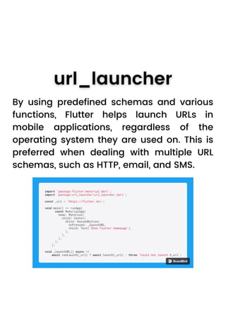 Top 6 Useful flutter libraries. | PDF