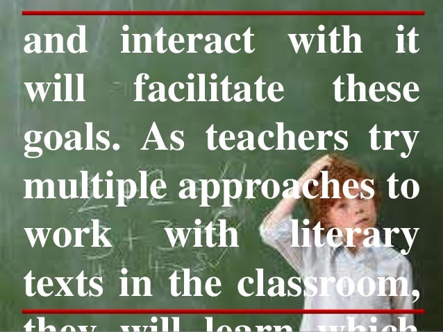 Useful instructional strategies for literature—based instruction