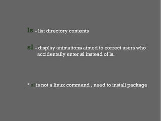 Useful Linux Commands | PPT