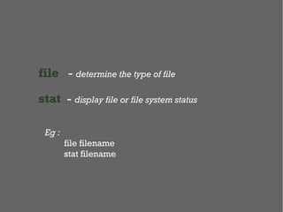 Useful Linux Commands | PPT | Free Download