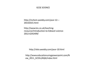 Usefull link | PPTX | Secondary Education | Education