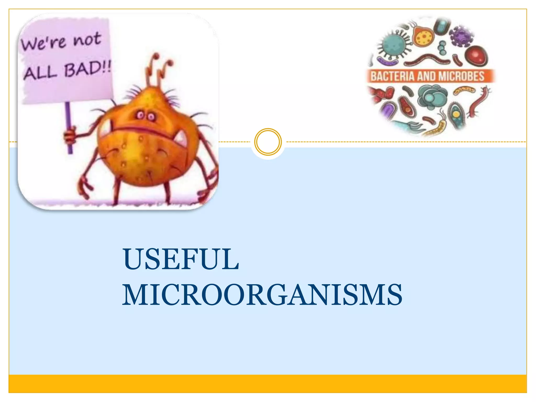 Useful microbes | PPTX