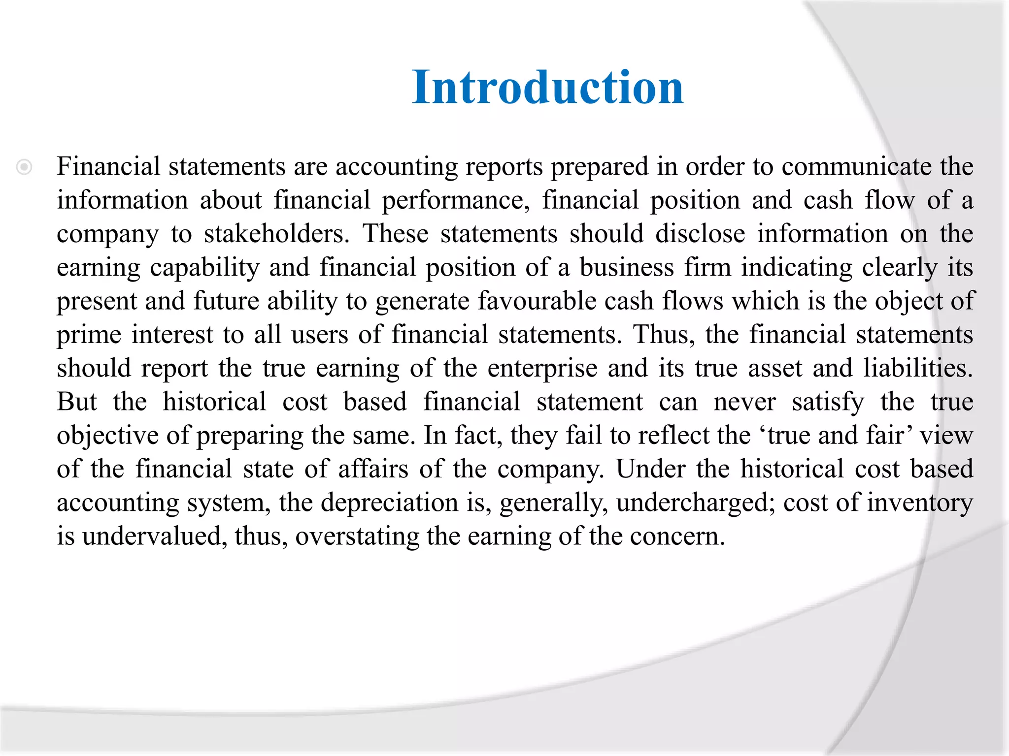 Usefulness of fair value accounting an appraisal | PPTX