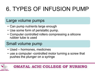 Usefulness of infusion pumps in feeding patients | PDF