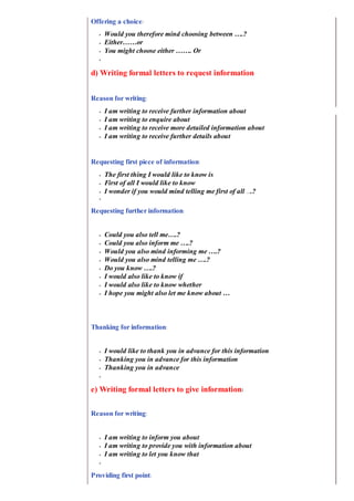 Useful phrases how to wr... letters - vktg english | PDF