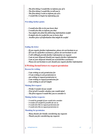 Useful phrases how to wr... letters - vktg english | PDF