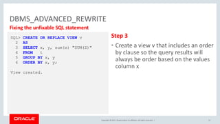 Useful PL/SQL Supplied Packages | PPTX | Databases | Computer Software ...