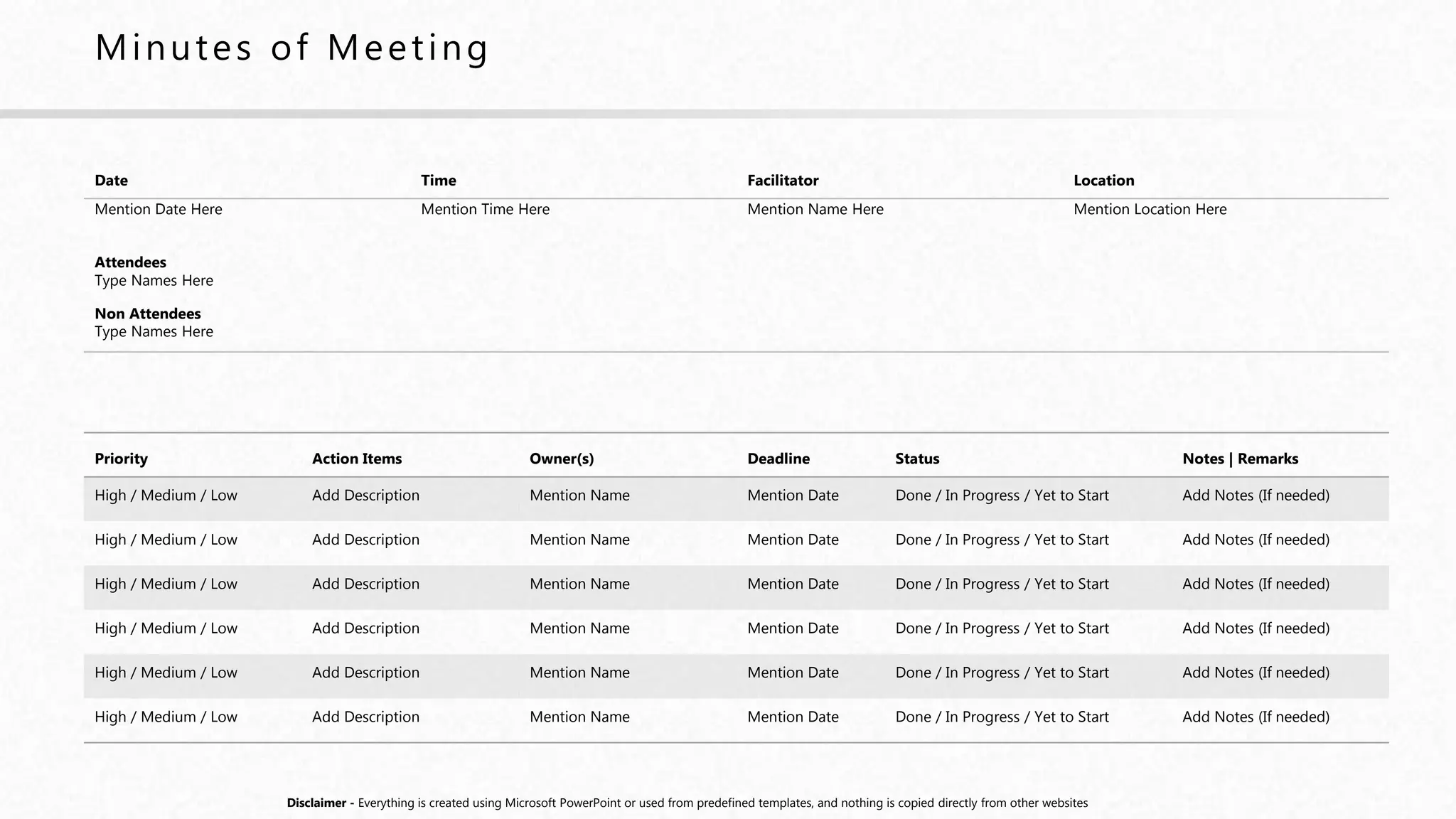 Useful PowerPoint Template | PPT