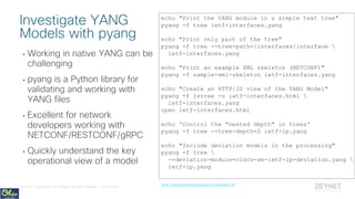 Useful Python Libraries for Network Engineers - PyOhio 2018 | PDF
