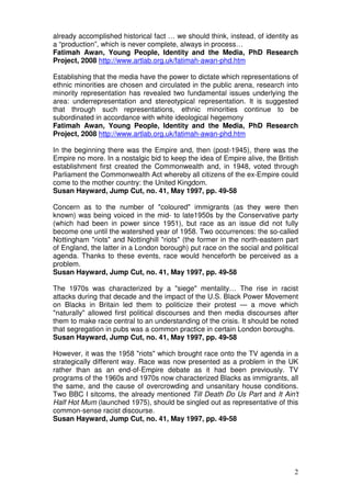 Media and Collective Identity: Useful quotes | PDF