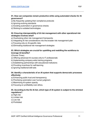 Useful Study Guide & Exam Questions to Pass the IAPP AIGP Exam.pdf