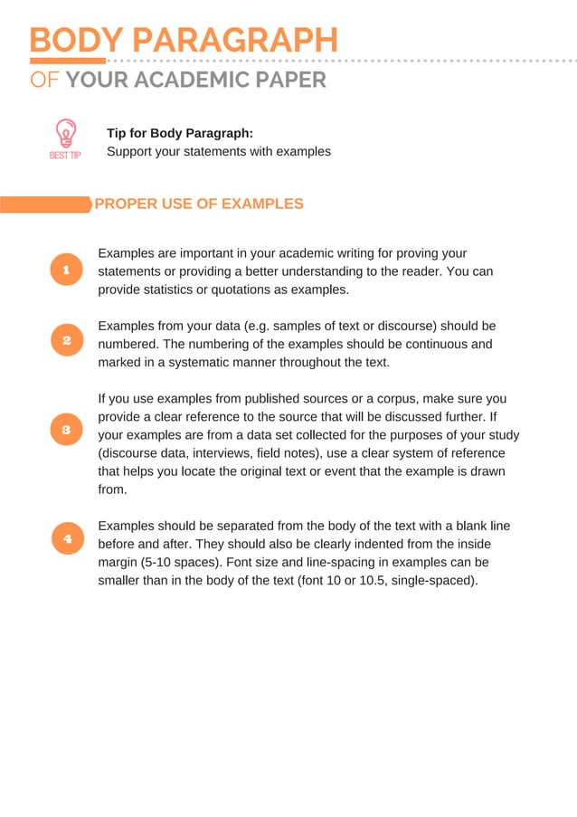 Useful tips for effective academic writing. | PDF