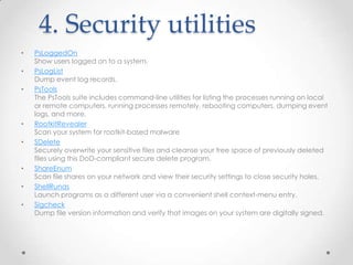 Вячеслав Кабак "Microsoft Sysinternals-Useful Utilities" | PPT