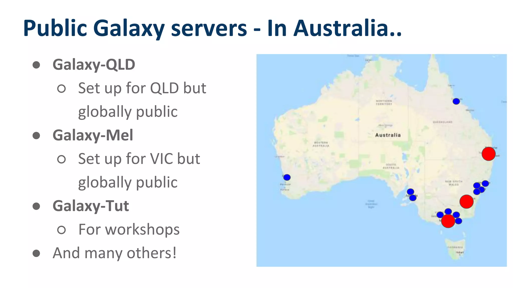 UseGalaxy.* Architecture | PPTX