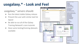 UseGalaxy.* Architecture | PPT