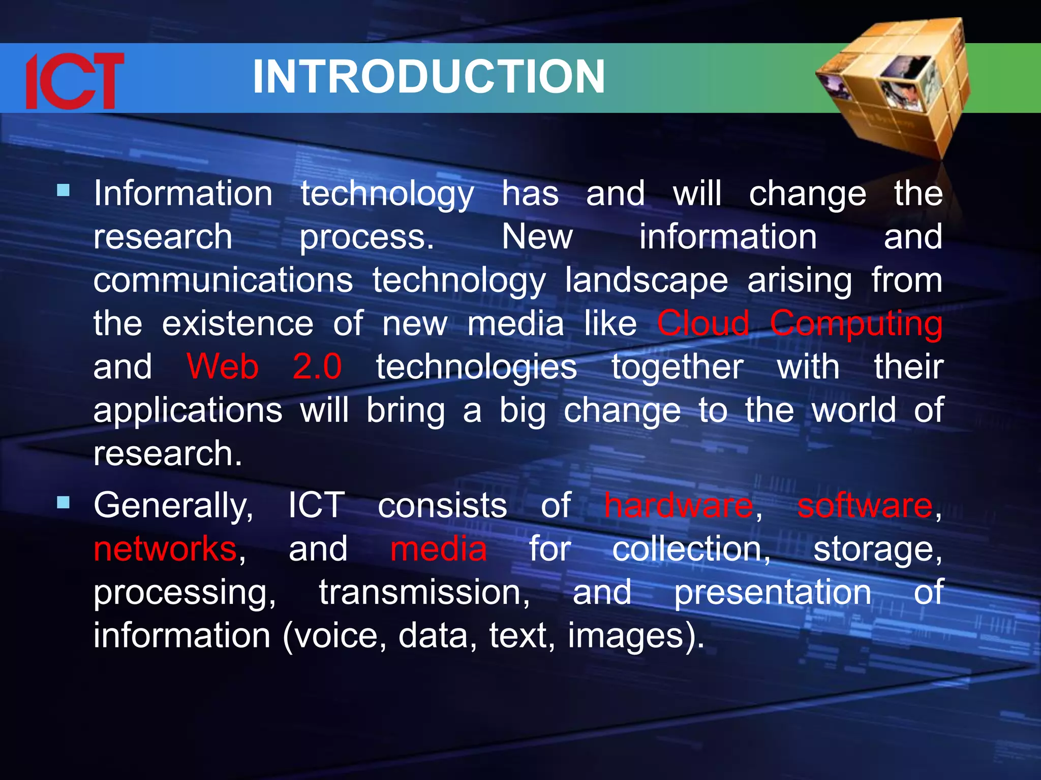 Use ICT in Research | PDF