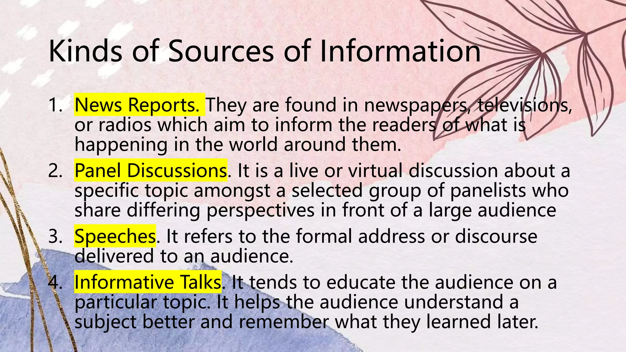 Use information from news reports, speeches,.pptx