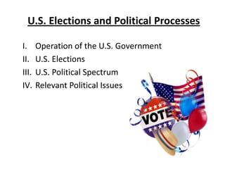 Us elections and political processes | PDF