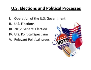 Us elections and political processes | PDF
