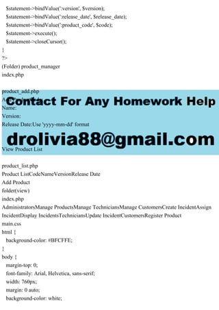 Use my code and modify it to do this taskdatabase.php php .pdf