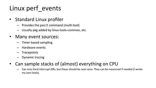 USENIX ATC 2017: Visualizing Performance with Flame Graphs | PPT