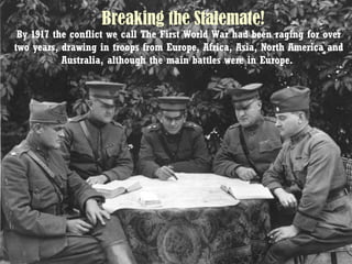 Stalemate Ww1 Definition