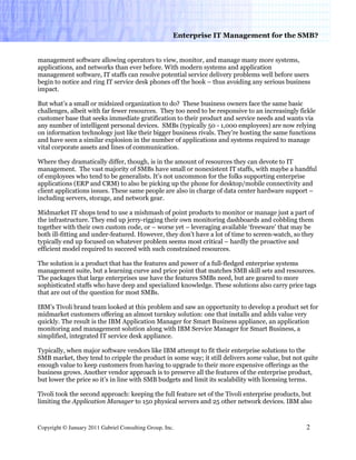 Gabriel consulting whitepaper on enterprise IT for SMB | PDF
