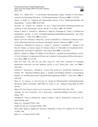 Use of 2 ethoxy(4 h)-3,1-benzoxazin-4-one as a precursor | PDF | Free Download